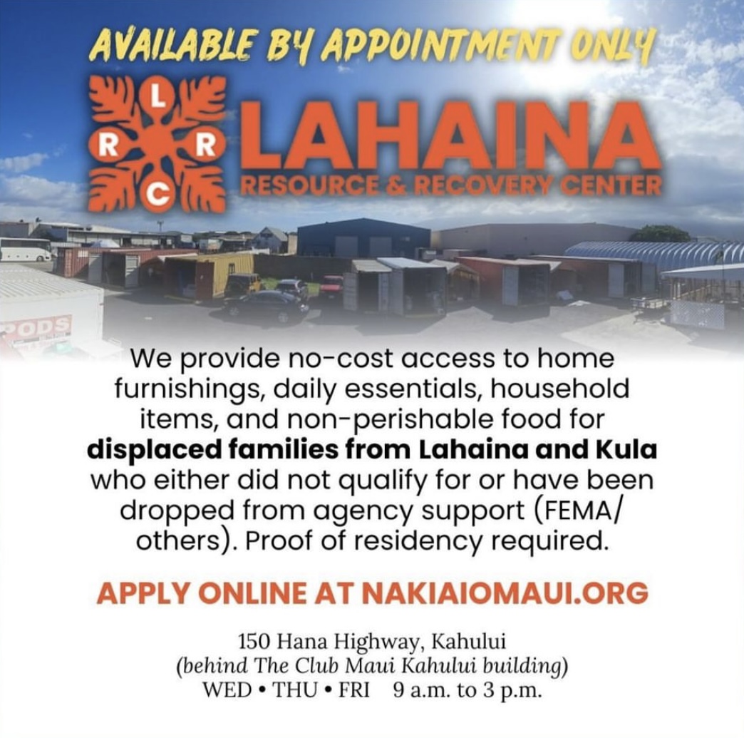 Lāhainā Resources - Support And Information From Lāhainā Strong